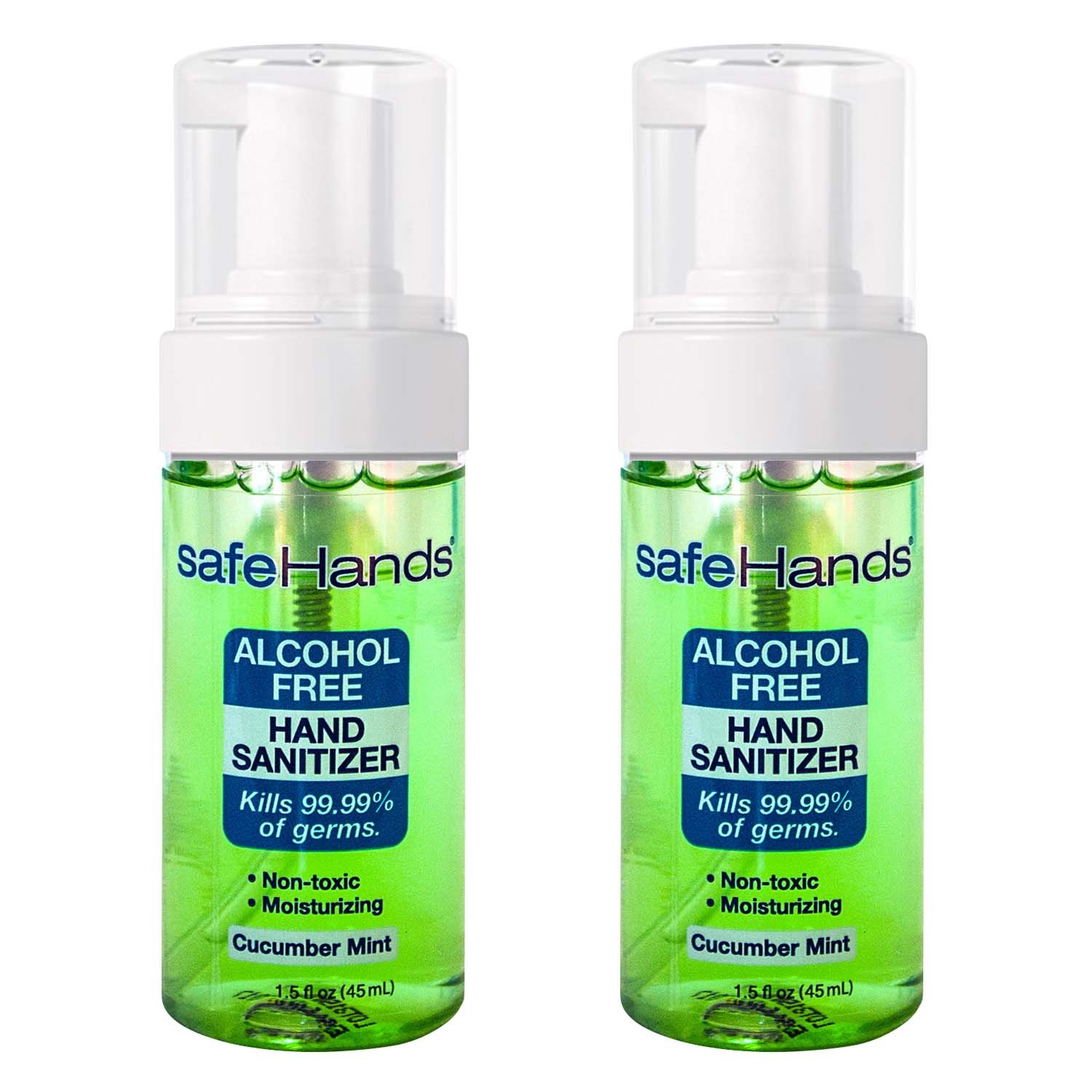 Amazon.com : SafeHands #1 Alcohol Free Foam Hand Sanitizer Brand ...