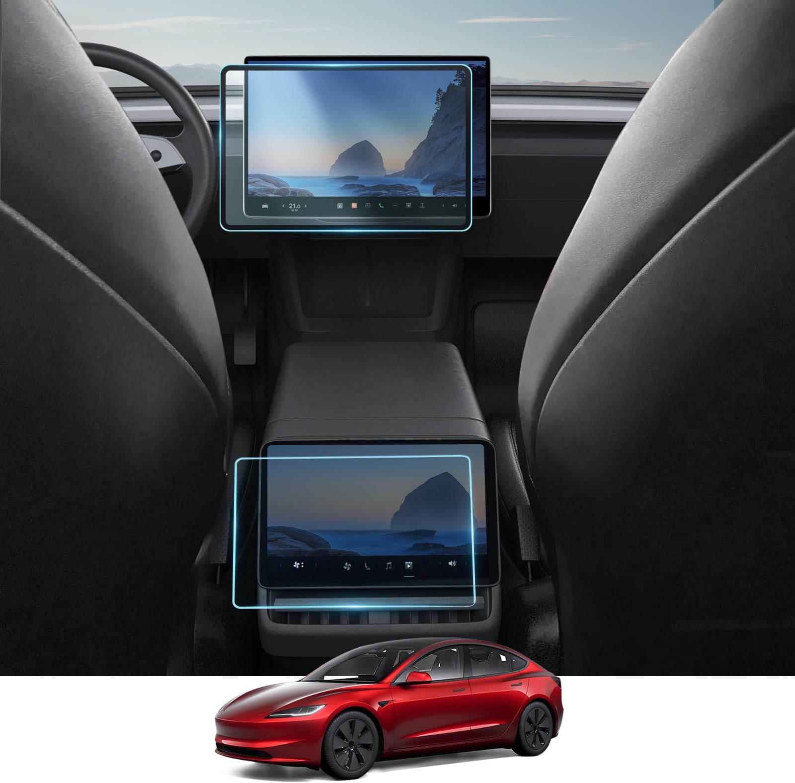 Amazon.com: TSLDRV Screen Protector For Tesla Model Y Juniper ...