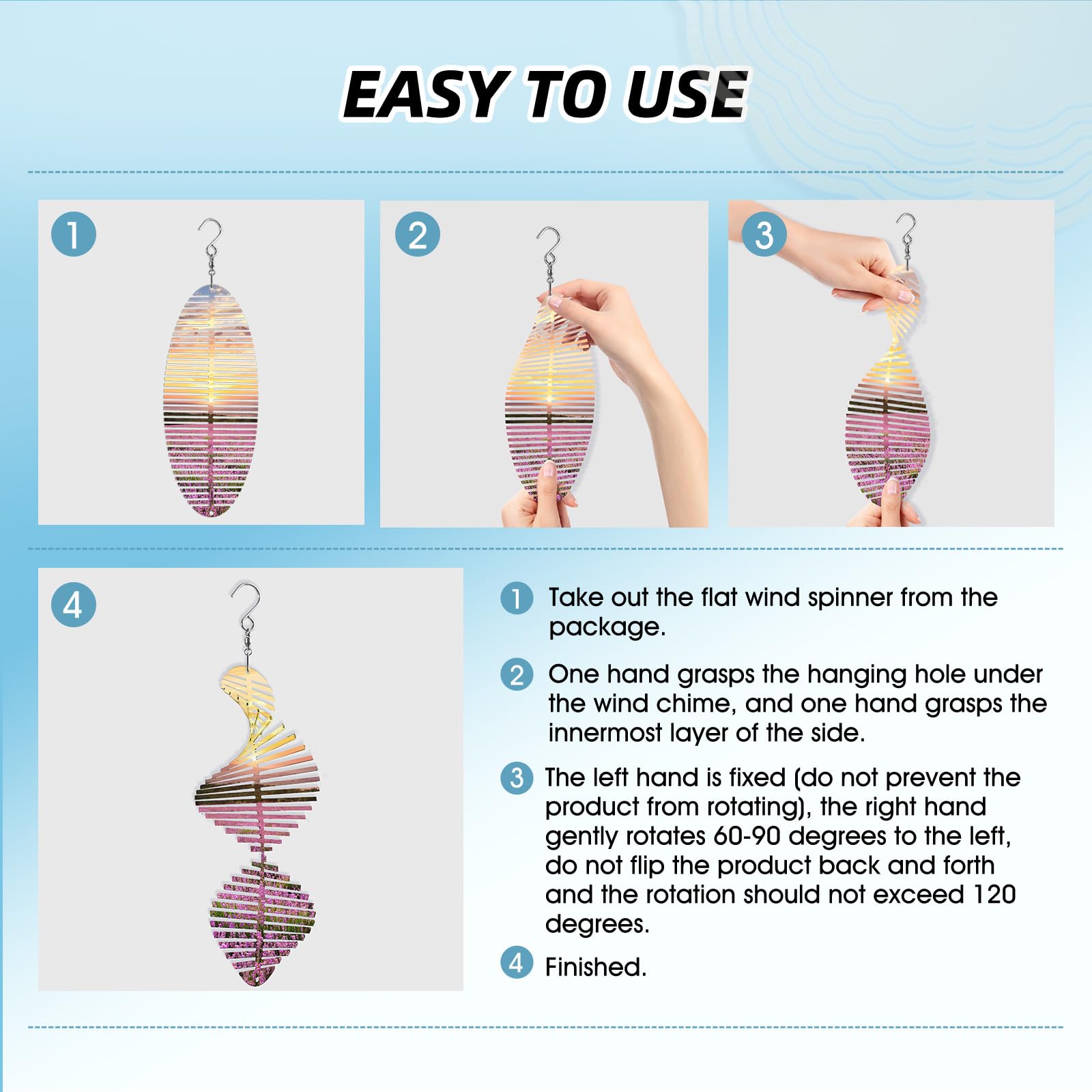 Sublimation Wind Spinner Blanks 8 Inch 5 Pack Wind Spinners Sublimation ...