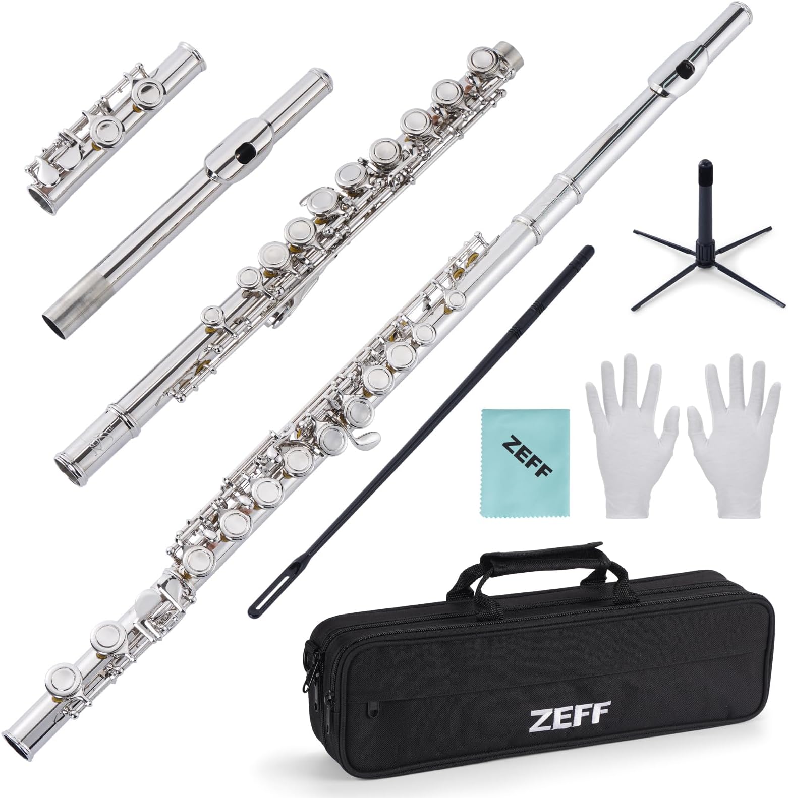 Amazon.com: VANPHY Flutes Closed Hole C for Beginners Kids Student, 16 ...