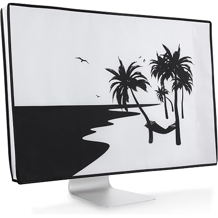kwmobile Housse écran Ordinateur Compatible avec 27-28" Moniteur ...