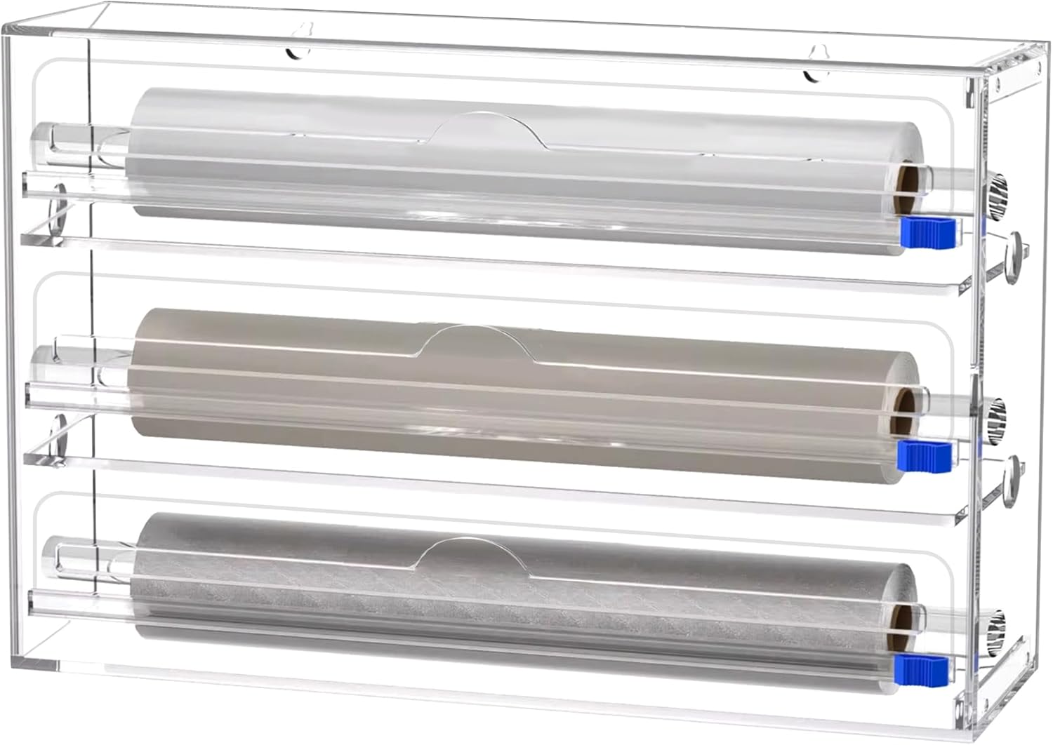 Amazon.com - TIDY HAVEN Acrylic Wrap Dispenser with Cutter - Wrapping ...