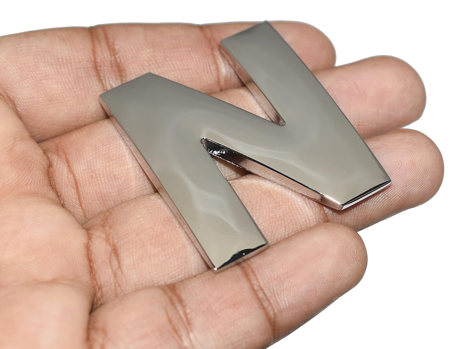 Incognito Metal Alphabet Stickers for Cars, Bikes and Other Decor (N ...