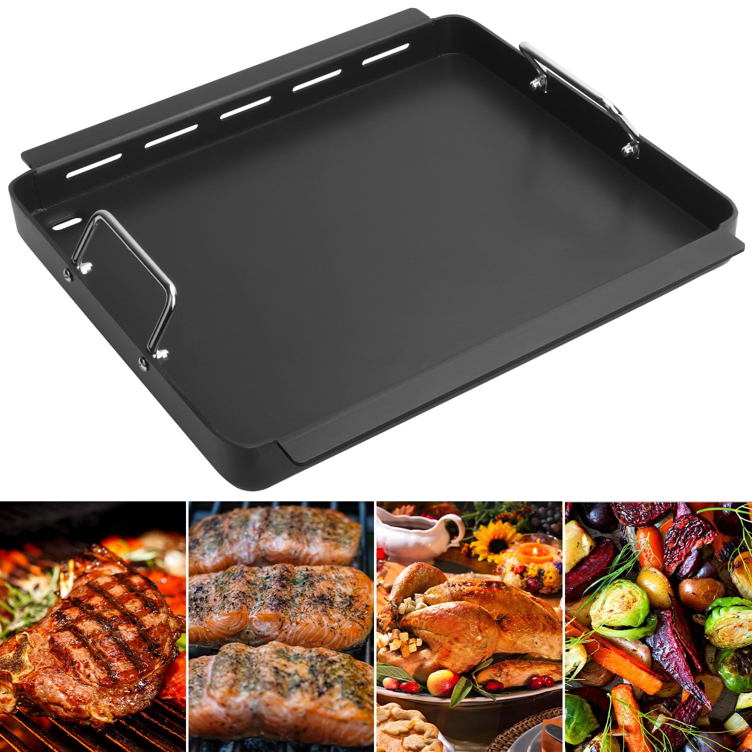 Snapklik.com : Griddle Inserts For Charbroil Commercial Tru Infrared ...