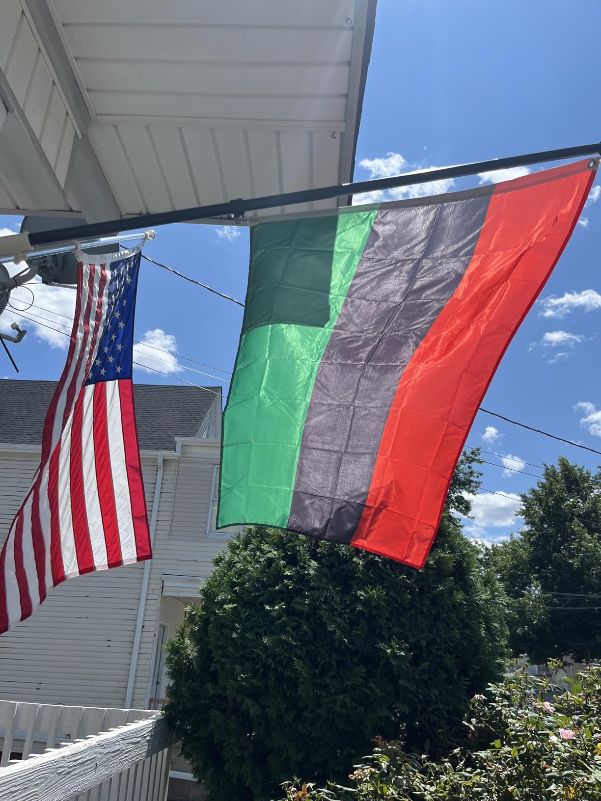 Amazon.com : UNIA Afro American Flag 3x5 Ft Pan-African Flags with ...