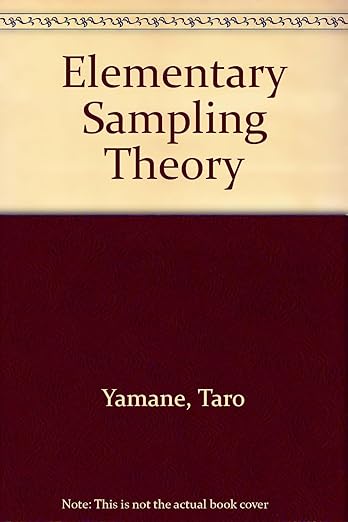 Elementary Sampling Theory: Taro Yamane: 9780132595070: Amazon.com: Books