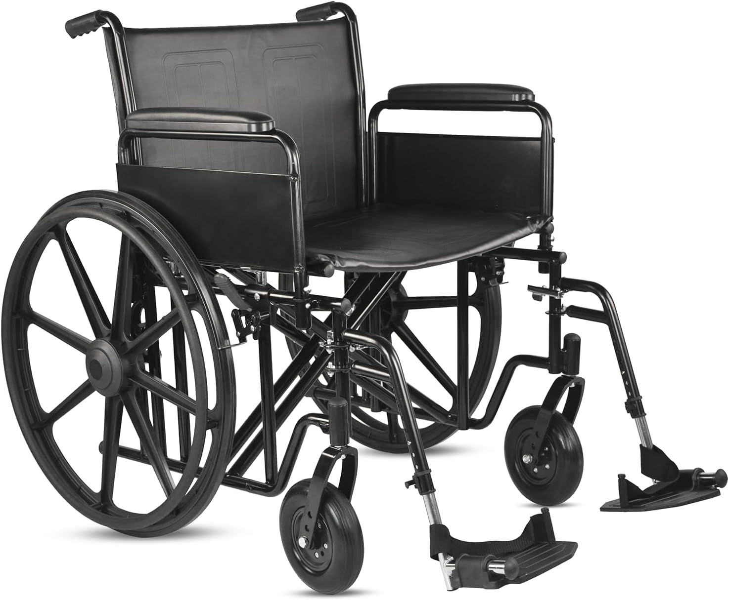 Amazon.com: Heavy Duty Bariatric Wheelchair for Adults - Removable Arms ...