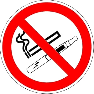 ISO-Sicherheitskennzeichen - International Nicht Rauchen und Keine E ...