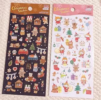 Amazon.co.jp: Daiso Stickers 2-piece Set (2) : Home & Kitchen