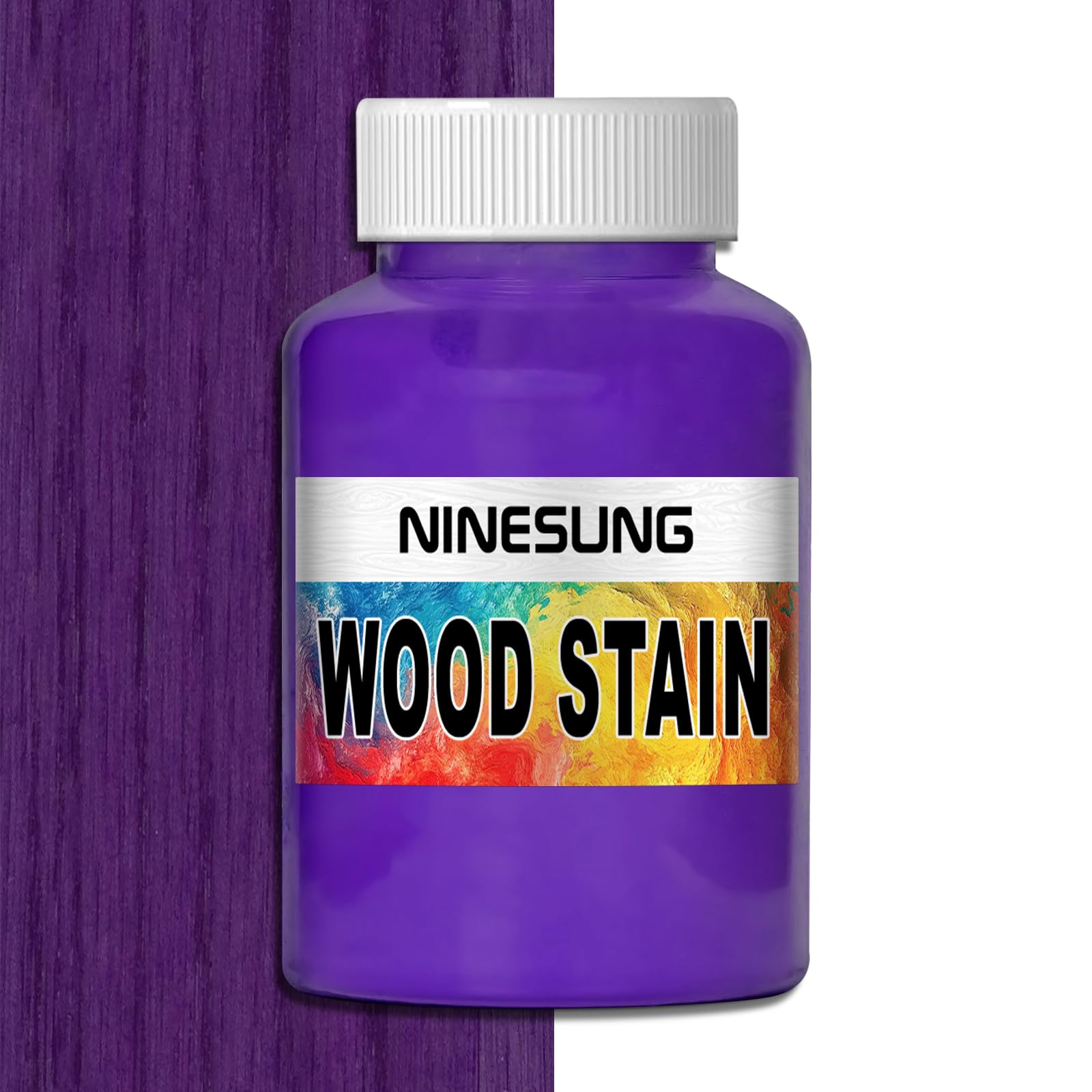 Ninesung Purple Wood Stain | Wood Dye Powder for Indoor and Outdoor ...