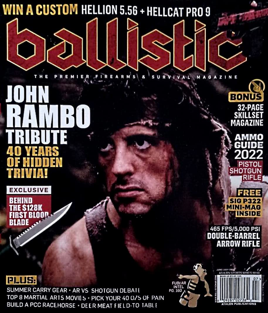 BALLISTIC Magazine June July 2022 JOHN RAMBO TRIBUTE: Amazon.com: Books