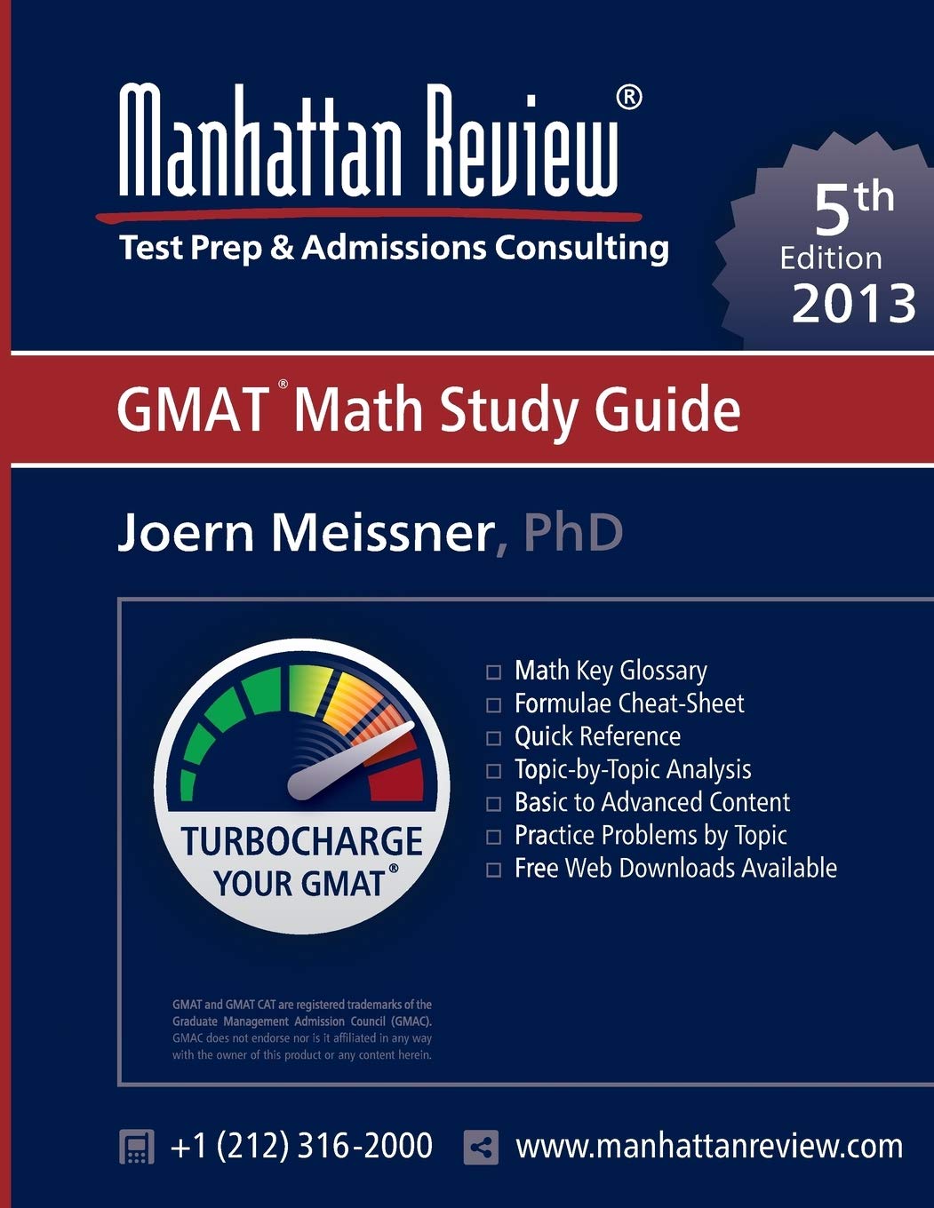 Manhattan Review GMAT Math Study Guide [5th Edition]: Meissner, Joern ...