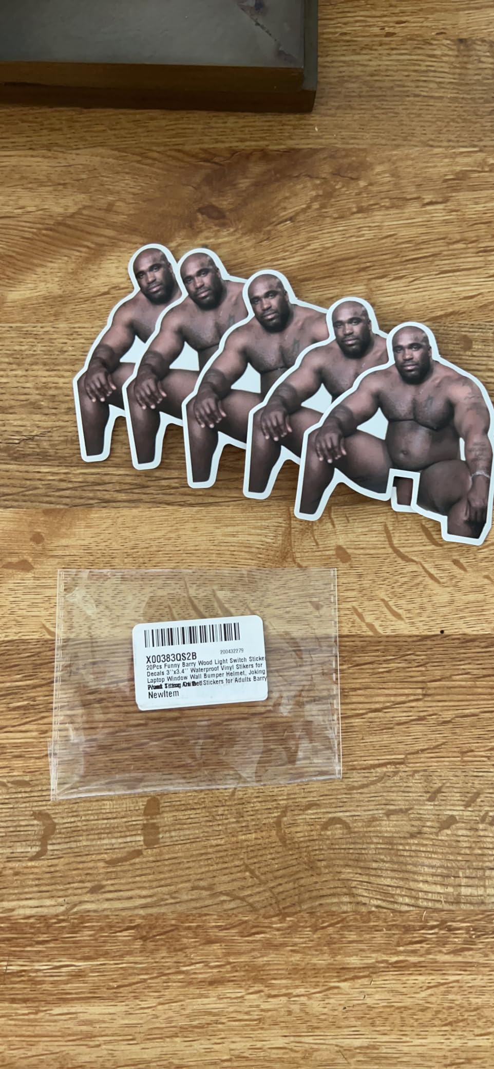 Amazon.com - 20Pcs Funny Barry Wood Light Switch Sticker Decals，3''x3.4 ...