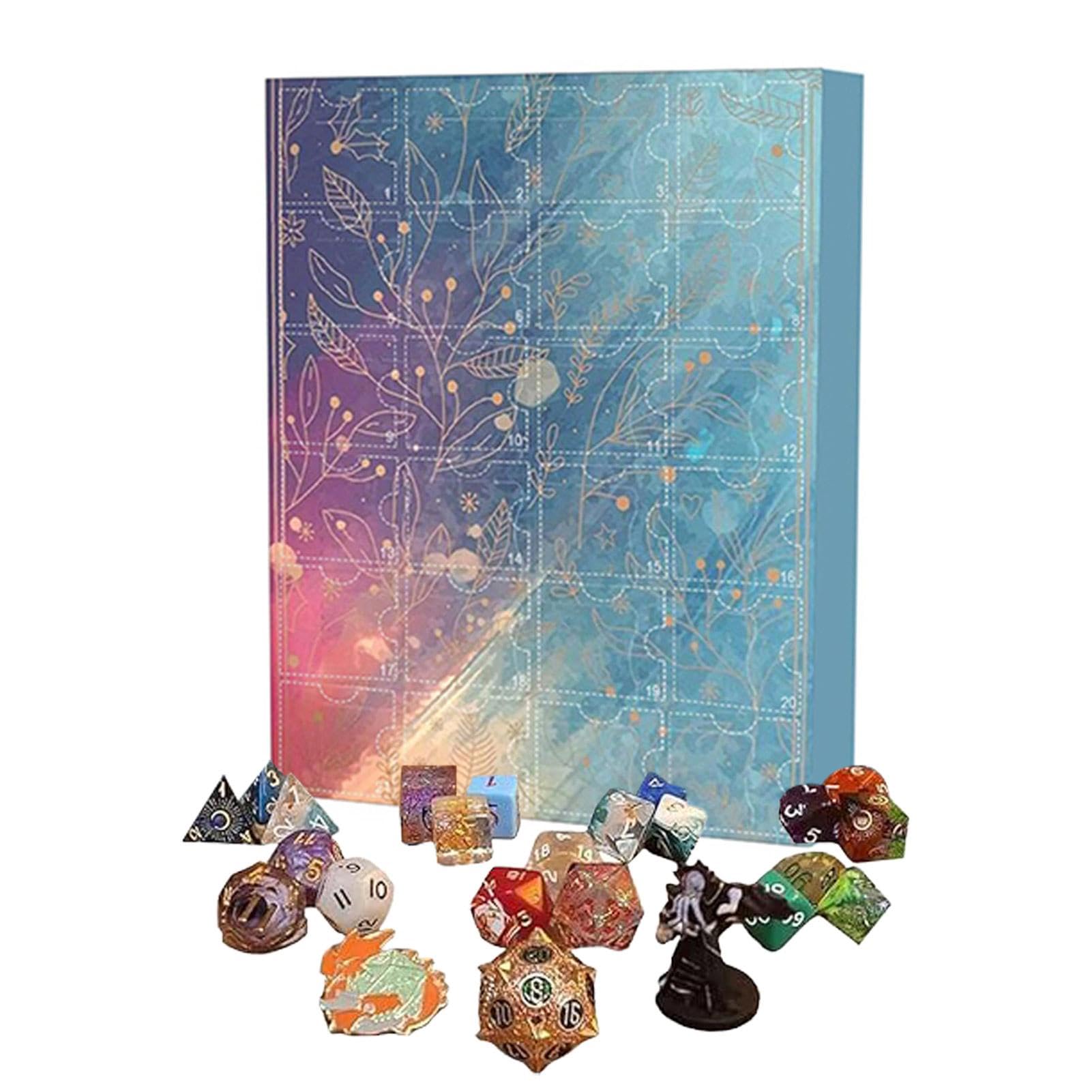 Dice Advent Calendar 2024, Christmas Countdown Calendar With Dice 24 ...