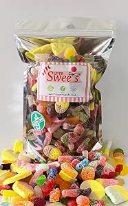Super Sweets Gluten Free Vegan Jelly Sweet Mix Pouch : Amazon.co.uk ...