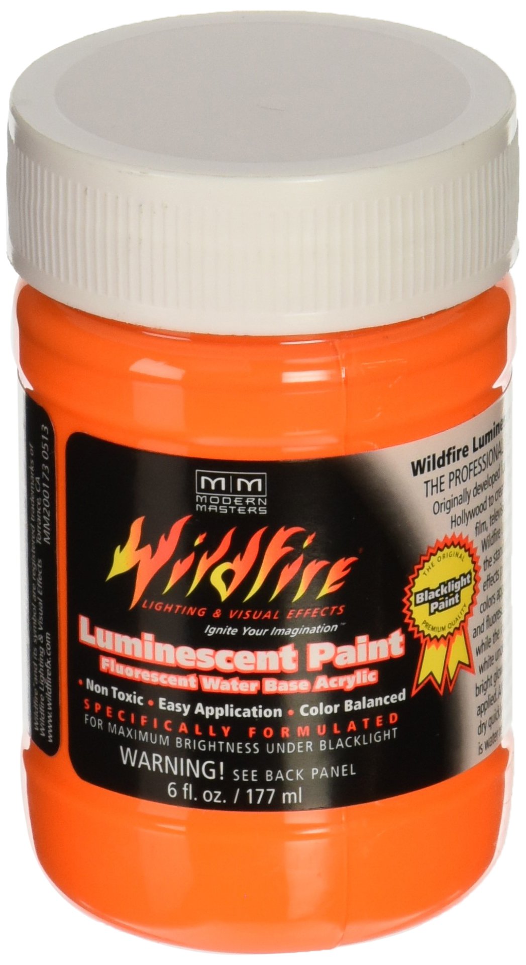 Modern 145424 14006 WF-140 Wildfire UV Sensitive Bright Orange ...