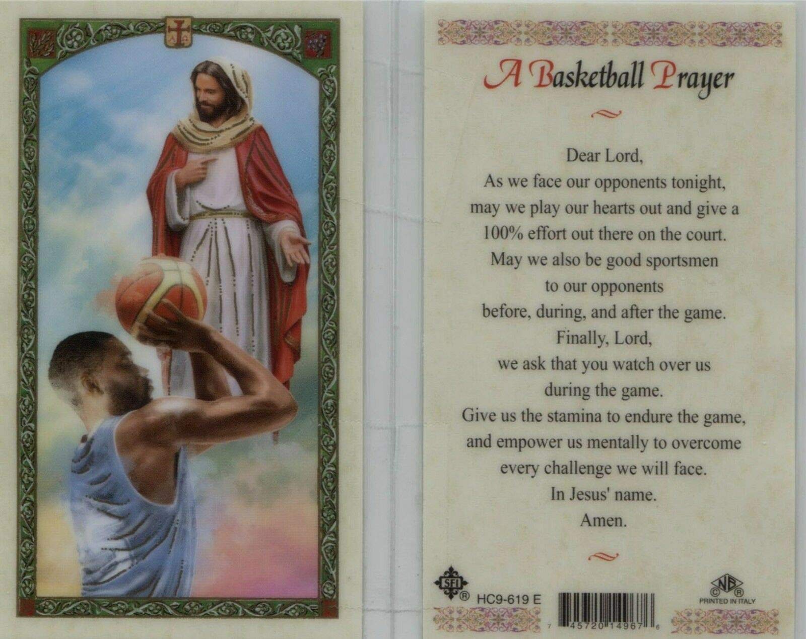 Basketball Players Prayer