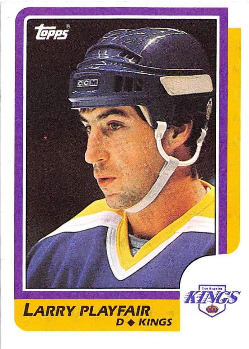 Amazon.com: 1986-87 Topps #195 Larry Playfair NM-MT Los Angeles Kings ...