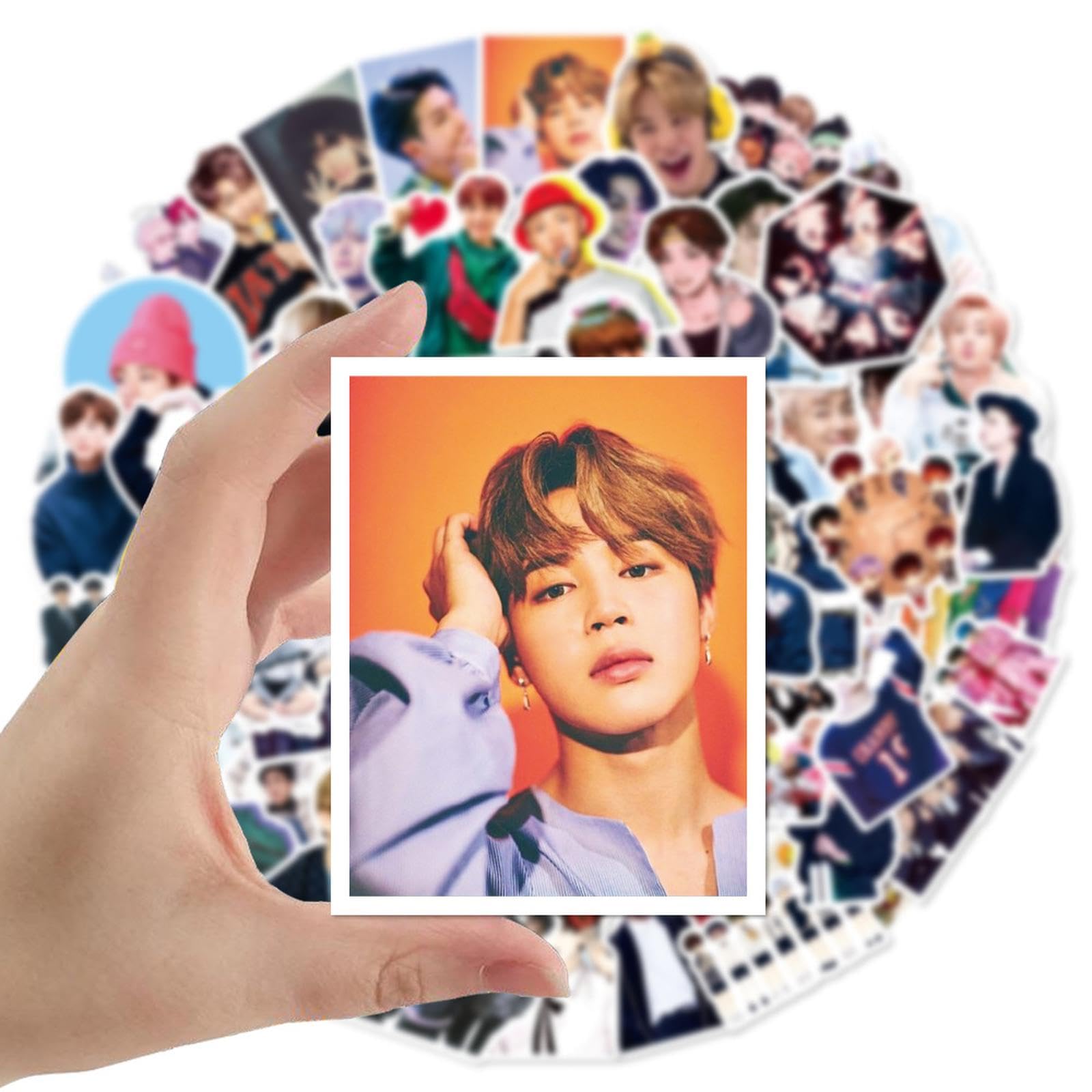 Bts Merchandise Wrapables Waterproof Christmas Vinyl Stickers For Water ...