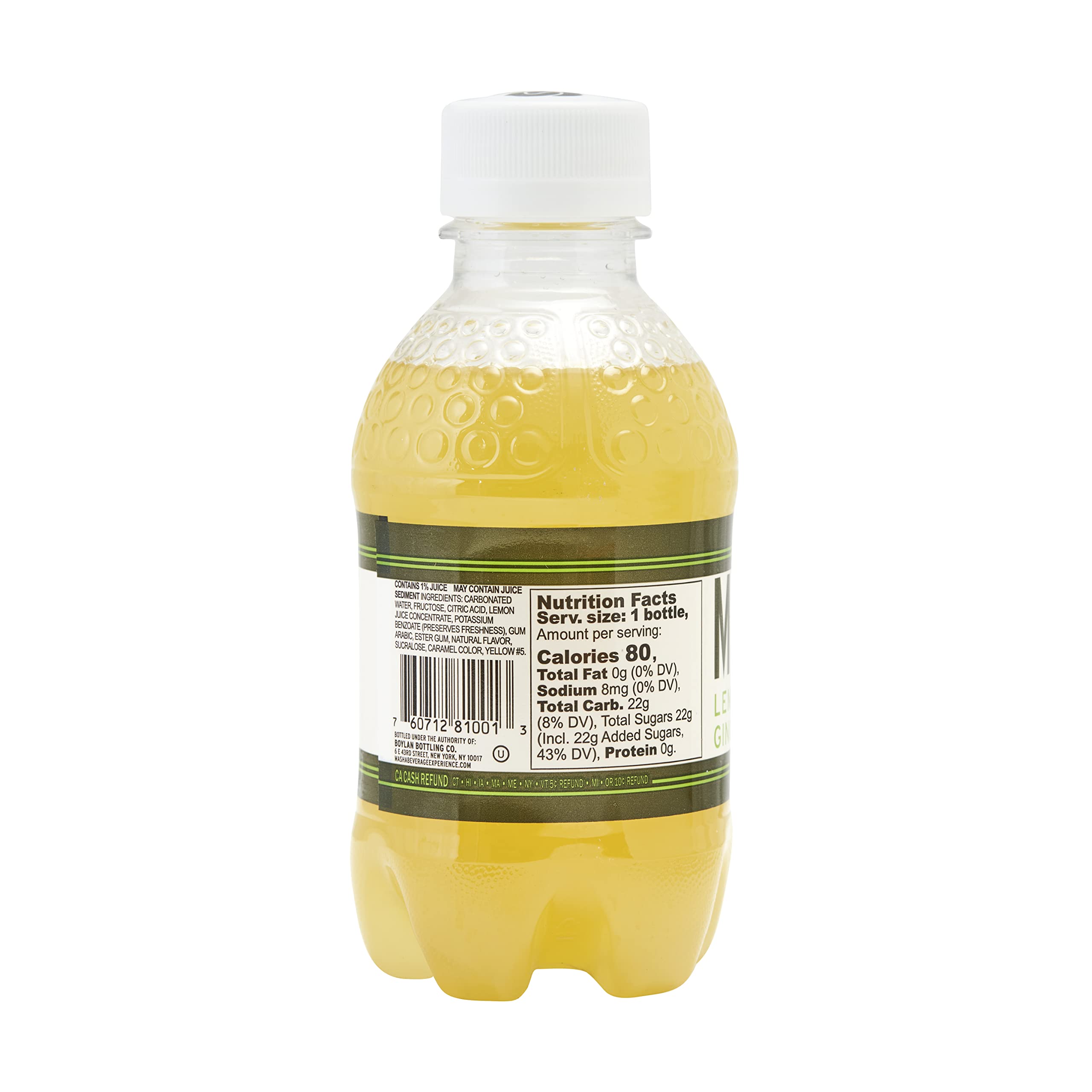 Snapklik.com : Boylan Bottling MASH Great Tasting Lemon Root Ginger ...