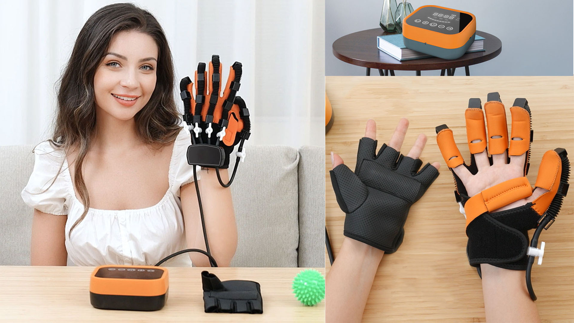Watch Finger Rehabilitation Trainer Robot Gloves Smart Rehab Glove ...