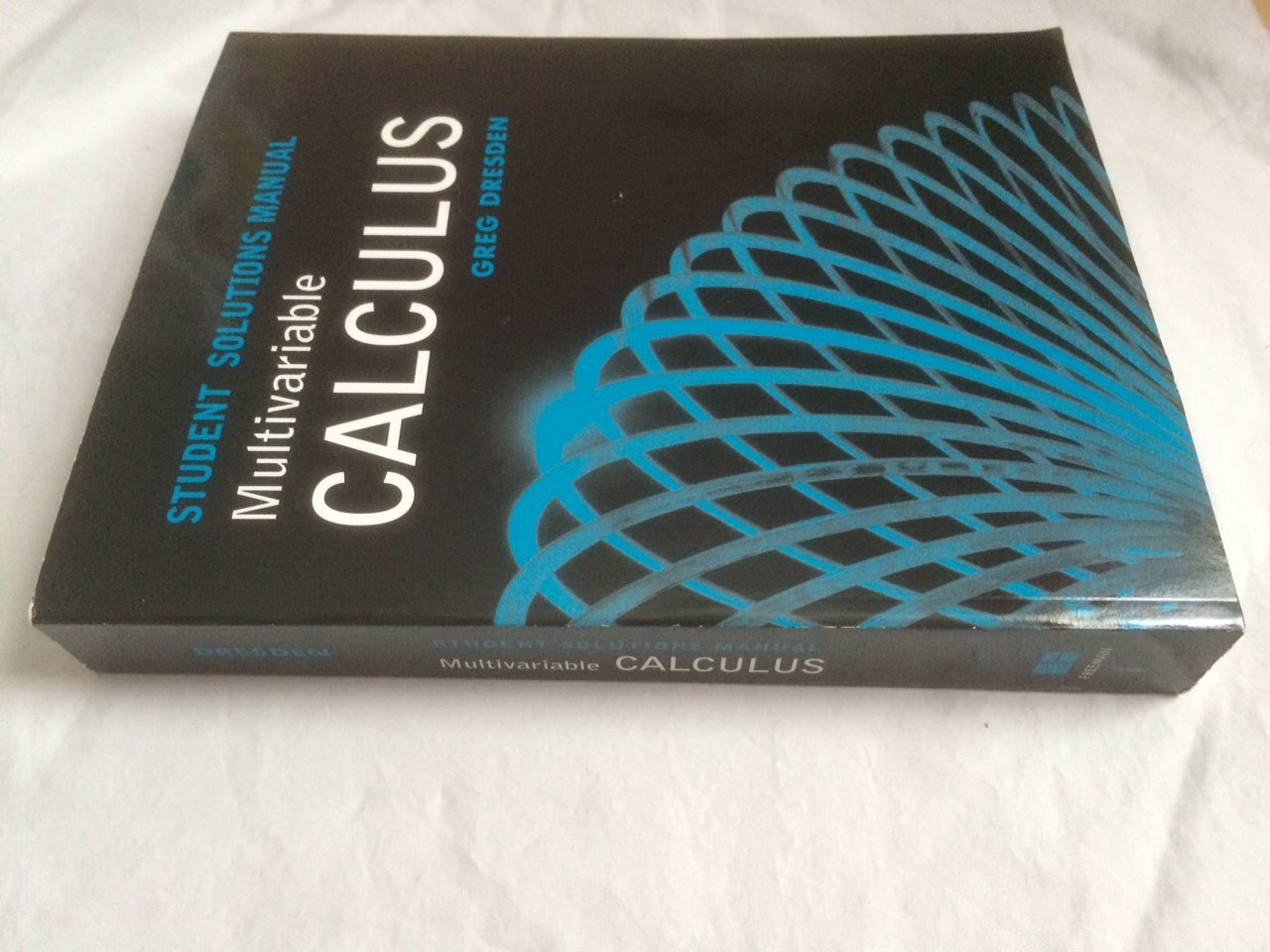 Student's Solutions Manual to accompany Jon Rogawski's Multivariable ...