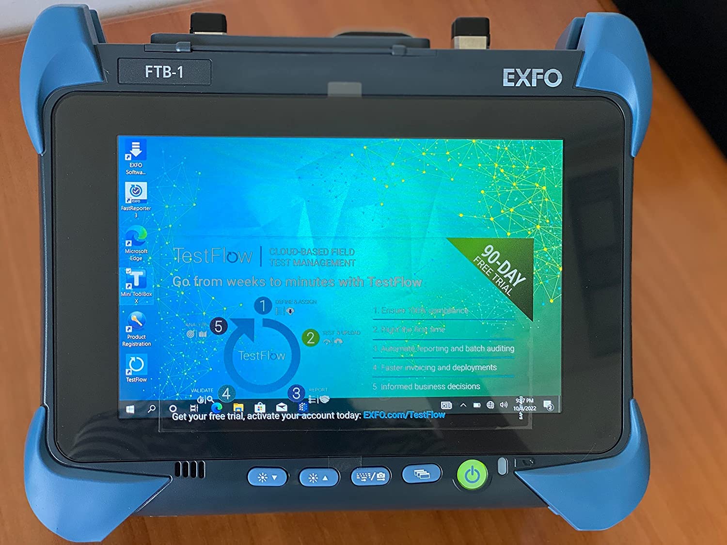 Amazon.com: EXFO FTB-1V2-S1-64G with FTBx-720C-Q1-EI Quad Wavelengths ...