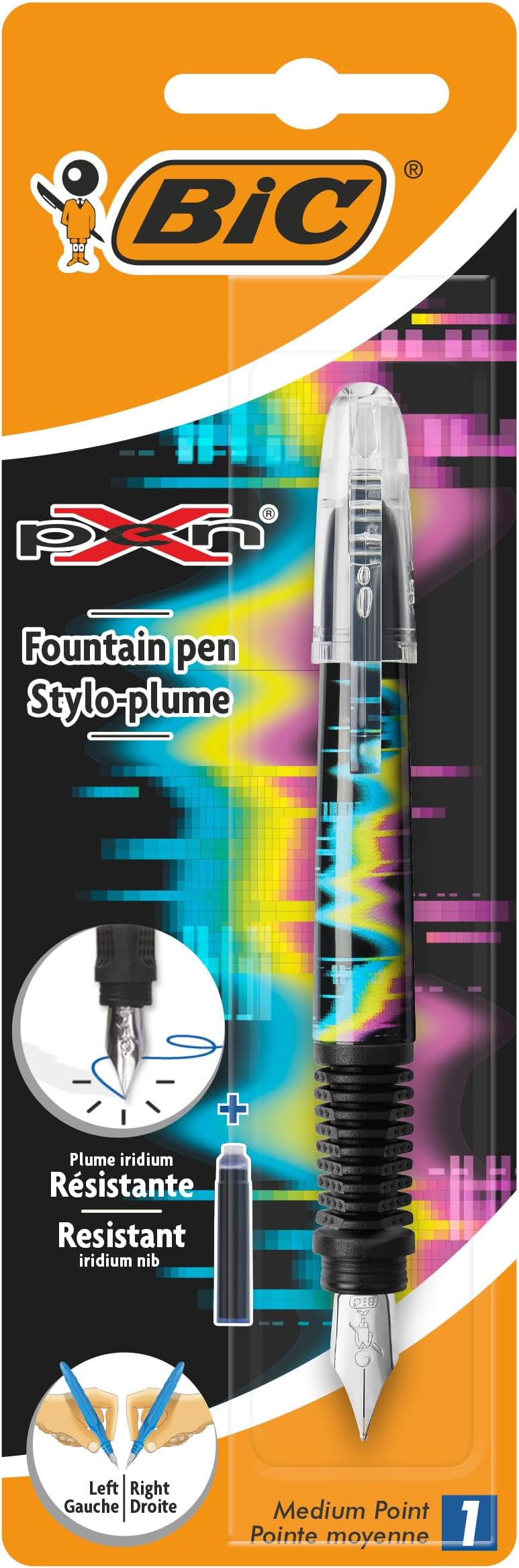 BIC X-PEN Girl - Pluma de diseño femenino : Amazon.es: Oficina y papelería