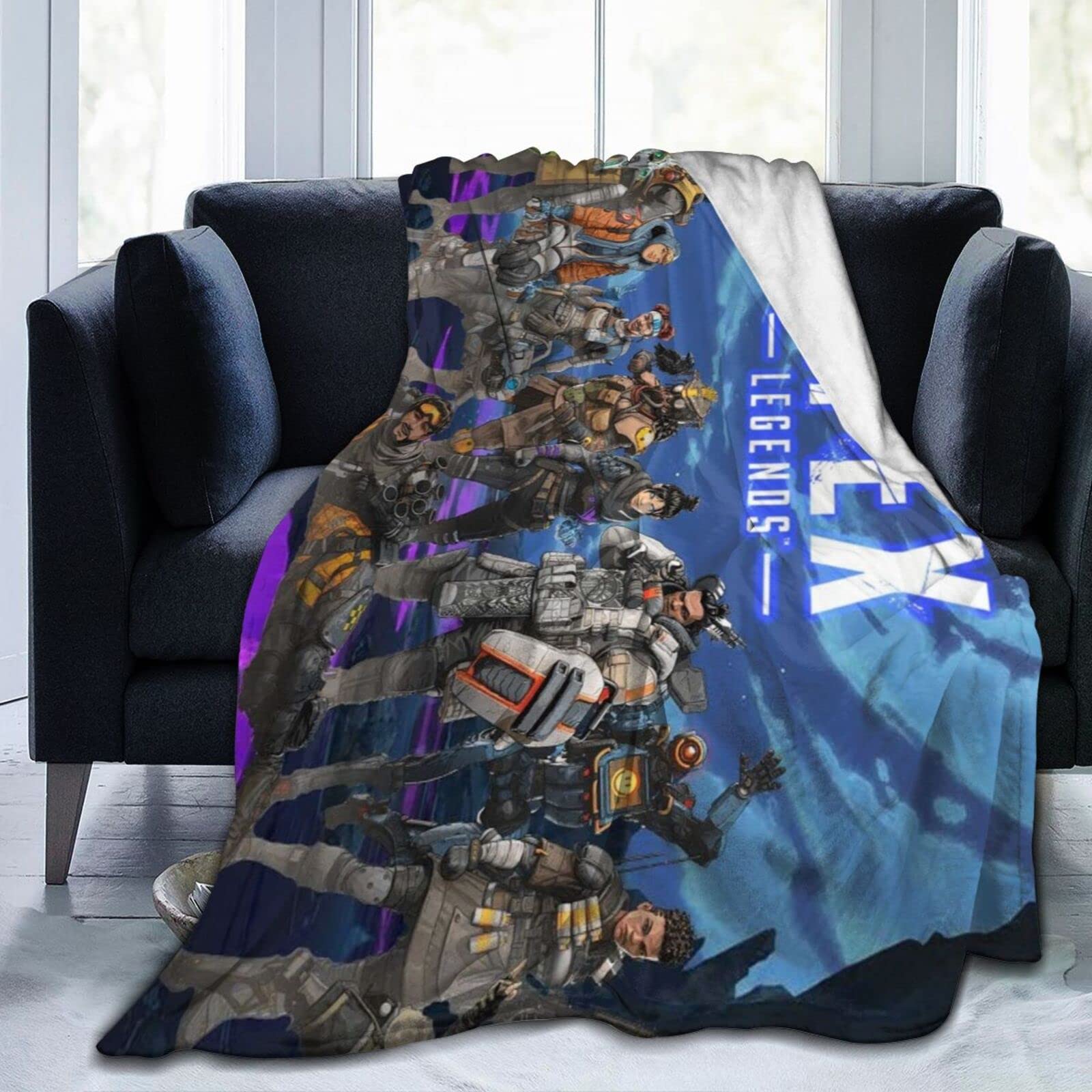 Amazon｜毛布 エーペックス(2) アニメ 軽量 ブランケット フランネル 洗える 静電気防止 暖かい 柔らかい ふわふわ 四季適用 グッズ キャラクター プレゼント 125X100cm ...