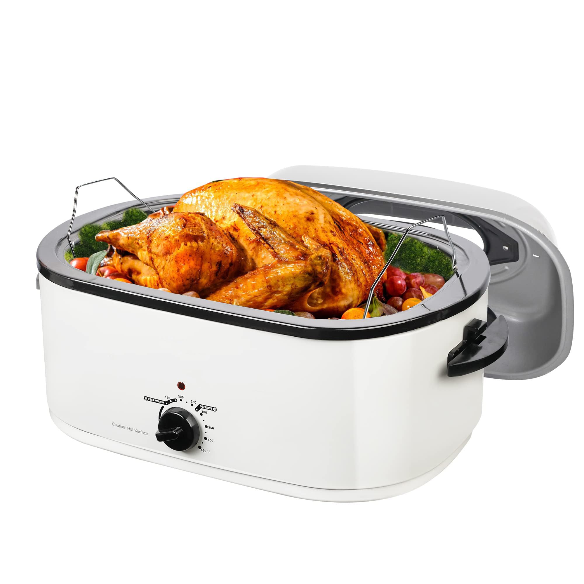 Amazon.com: 26QT Roaster Oven,3 in 1 Electric Roaster Oven with Thawing ...