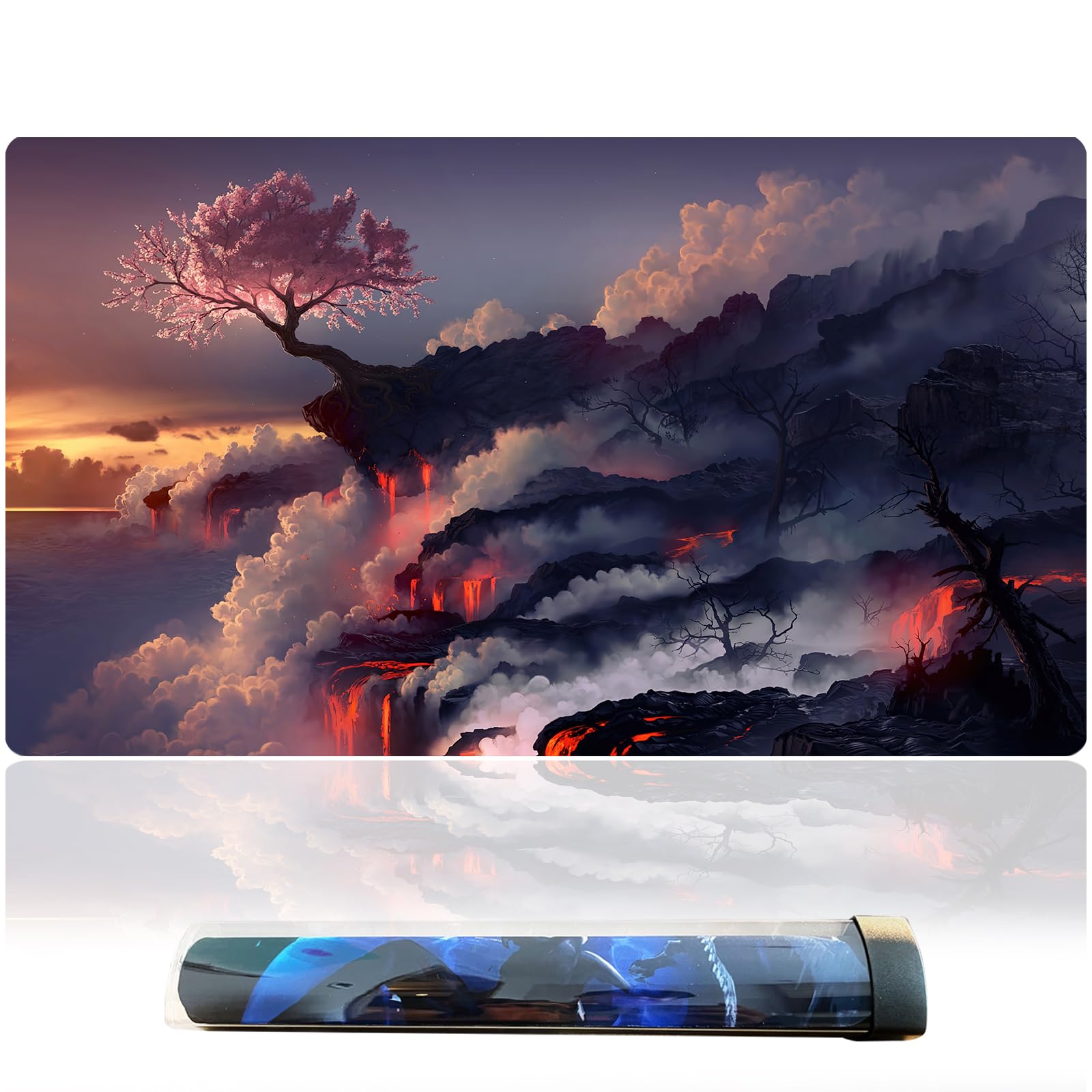 Amazon.com: sabermaster TCG Playmat Table Mats Size 70X40 cm Mousepad ...