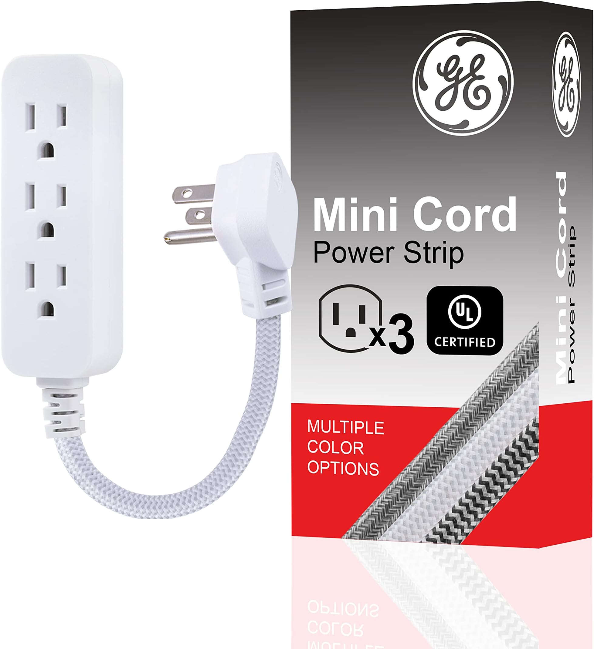 Amazon.com: GE 3-Outlet Power Strip Extension Cord with Multiple ...