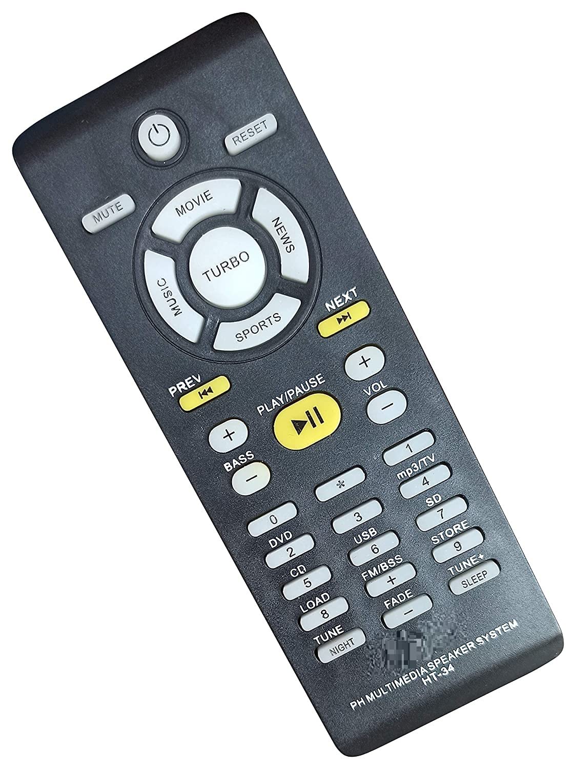 Buy HDF Remote Control Compatible for Philips Multimedia Speaker System ...