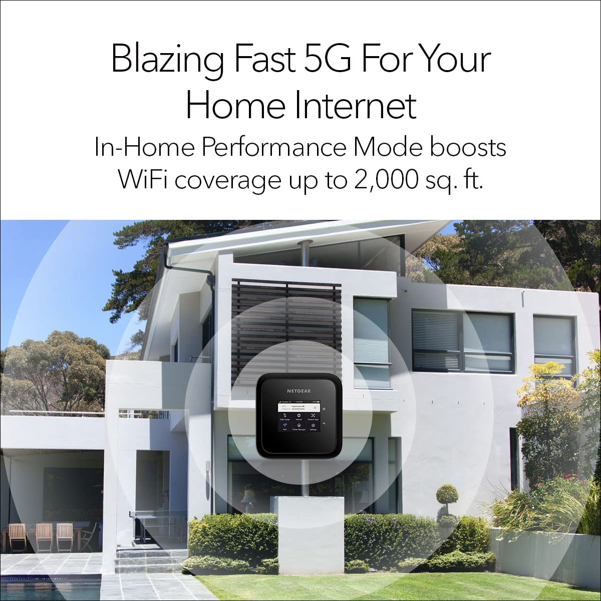 NETGEAR Nighthawk M6 5G WiFi 6 Mobile Hotspot Router (MR6150)– Blazing ...