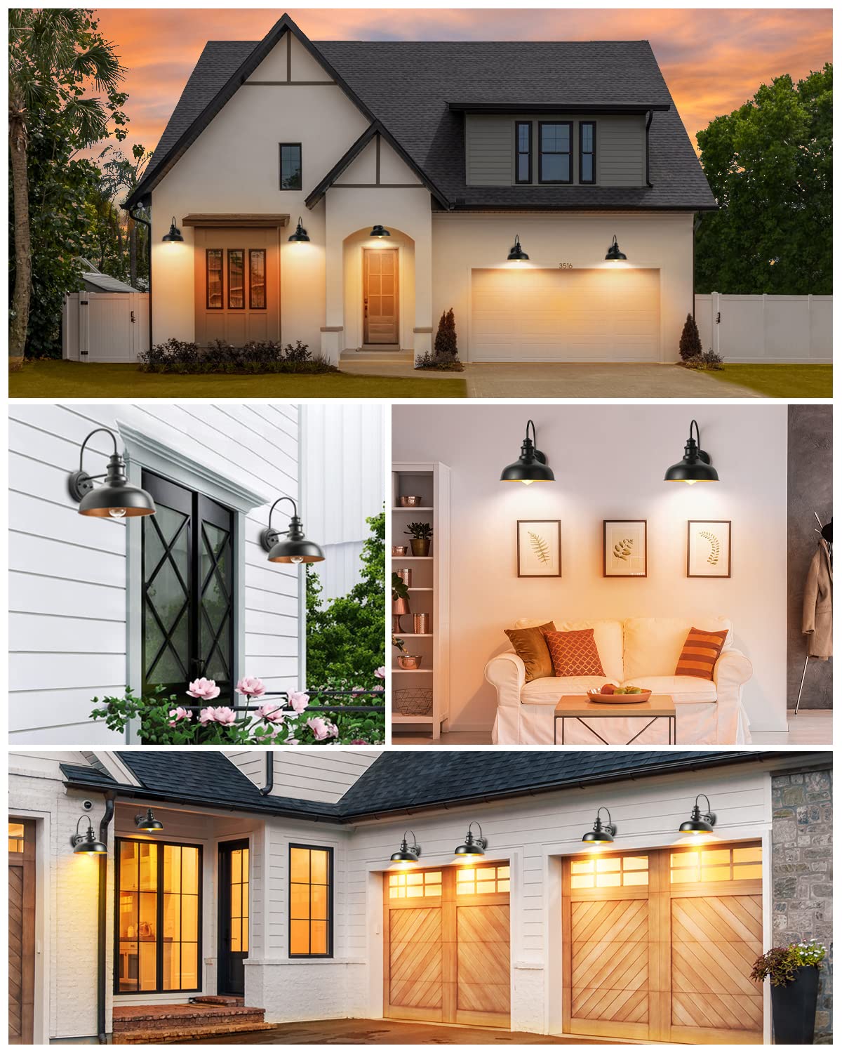 Snapklik.com : Barn Lights Outdoor Dusk To Dawn, Farmhouse Outdoor ...