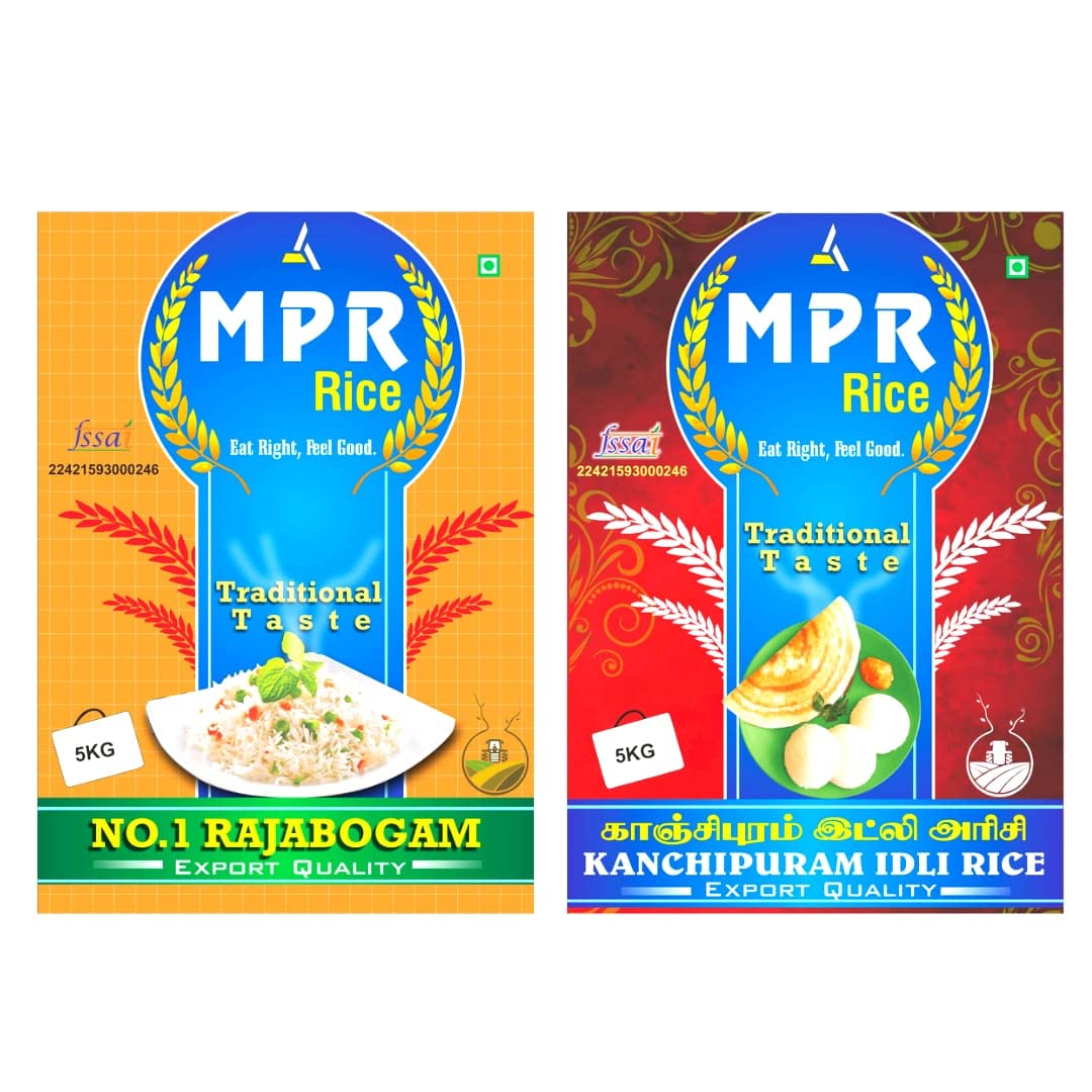 Mpr Combo Of No1 Quality Rajabogam Ponni Rice 5kg Chawal | Desertcart ...