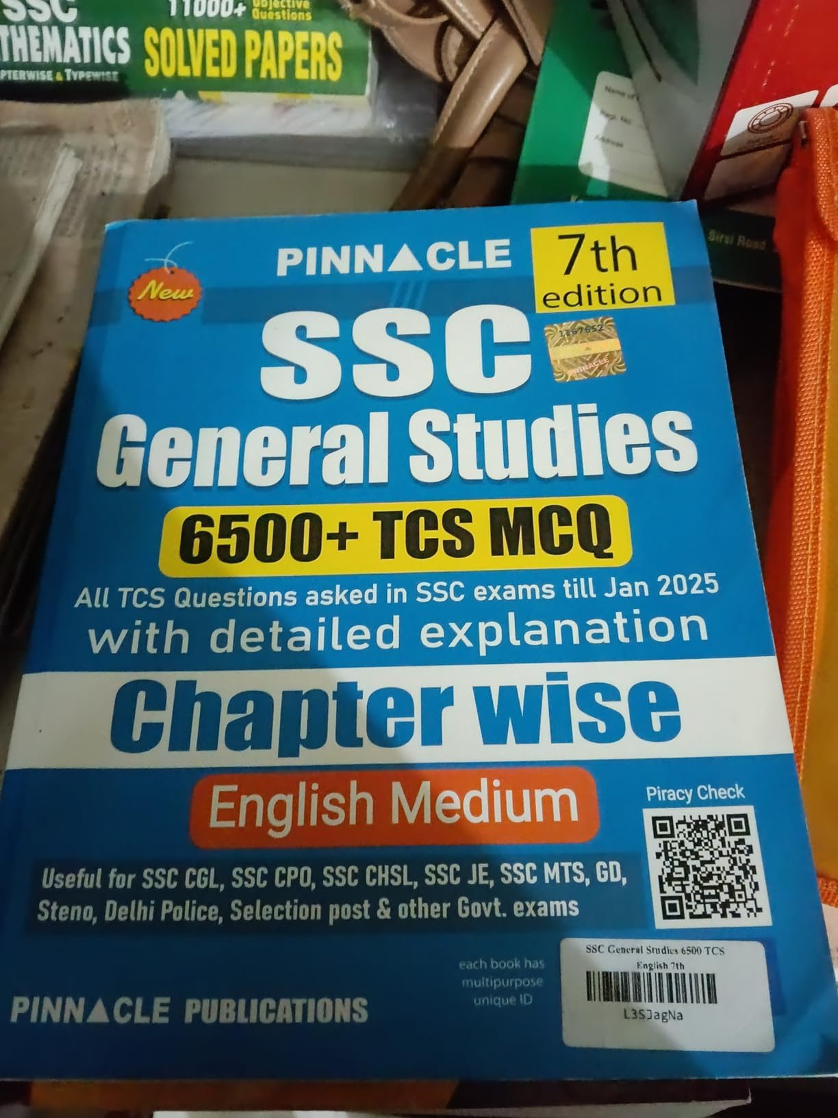 Buy SSC General Studies book | 6500+ MCQs chapter wise with detailed explanation & short tricks ...