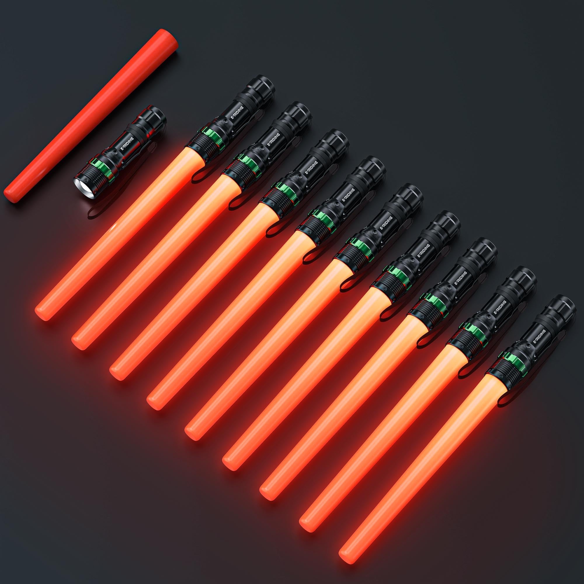 Amazon.com: E-riding 10 Pack Traffic Wand, 16 Inch LED Traffic ...