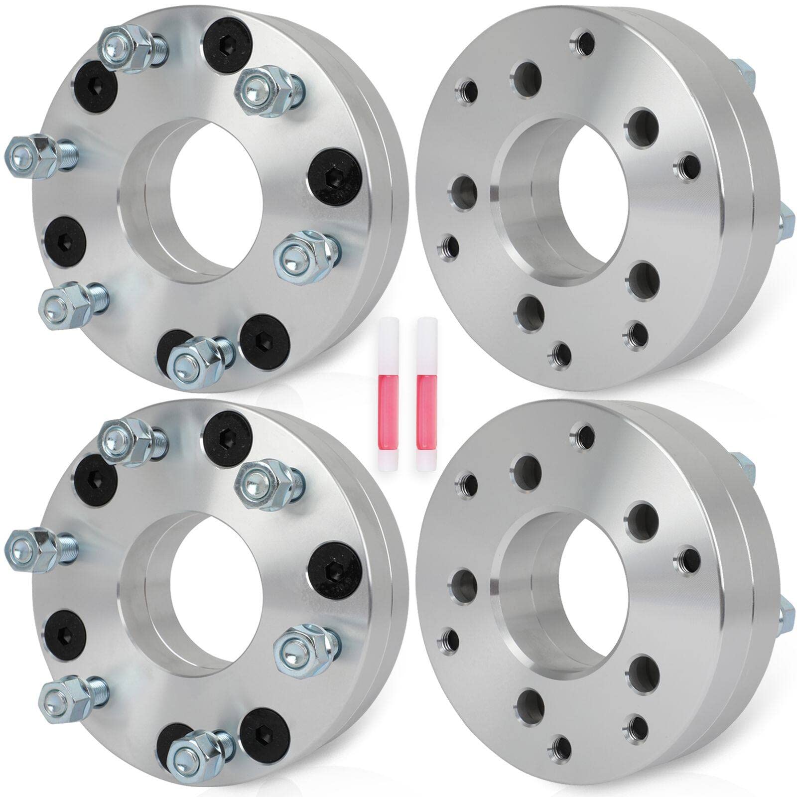 Amazon.com: ECCPP 4PCS 5x4.5 to 6x5.5 Wheel Adapters Lug Centric 2" 5 ...