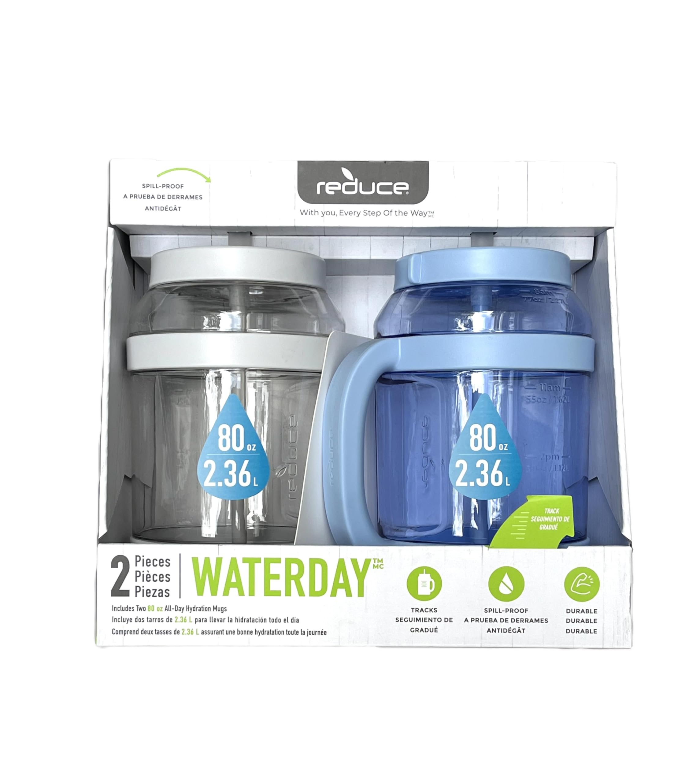 Amazon.com: REDUCE WaterDay, 2-pack : Sports & Outdoors
