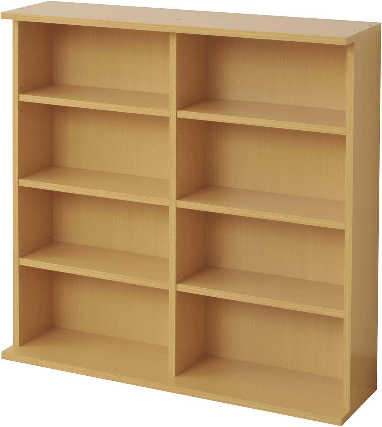 Amazon.com: Yamazen CSBS9090(NB) Bookshelf, Stacking Bookshelf, Natural ...