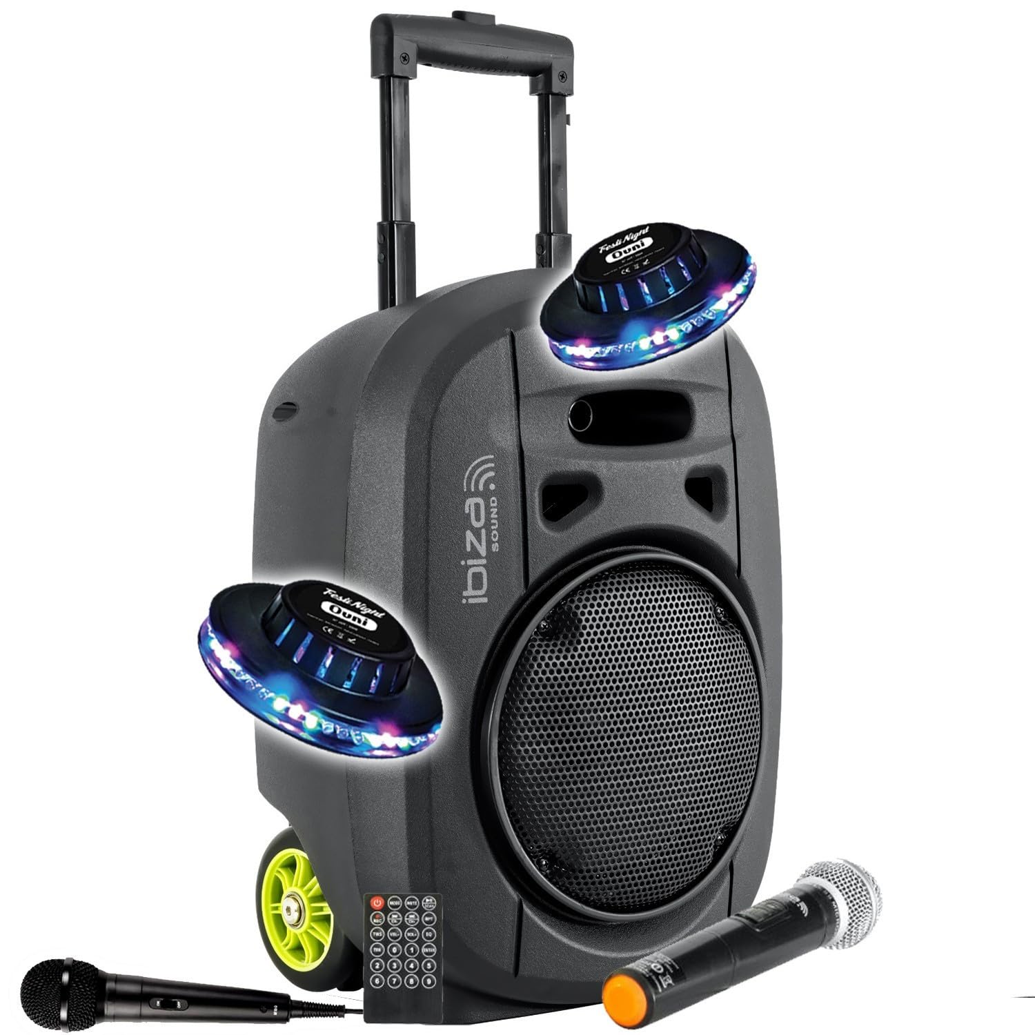 Enceinte Active Sono 400W IBIZA SOUND PORT8VHF-MKII-TWS, Autonome 8 ...