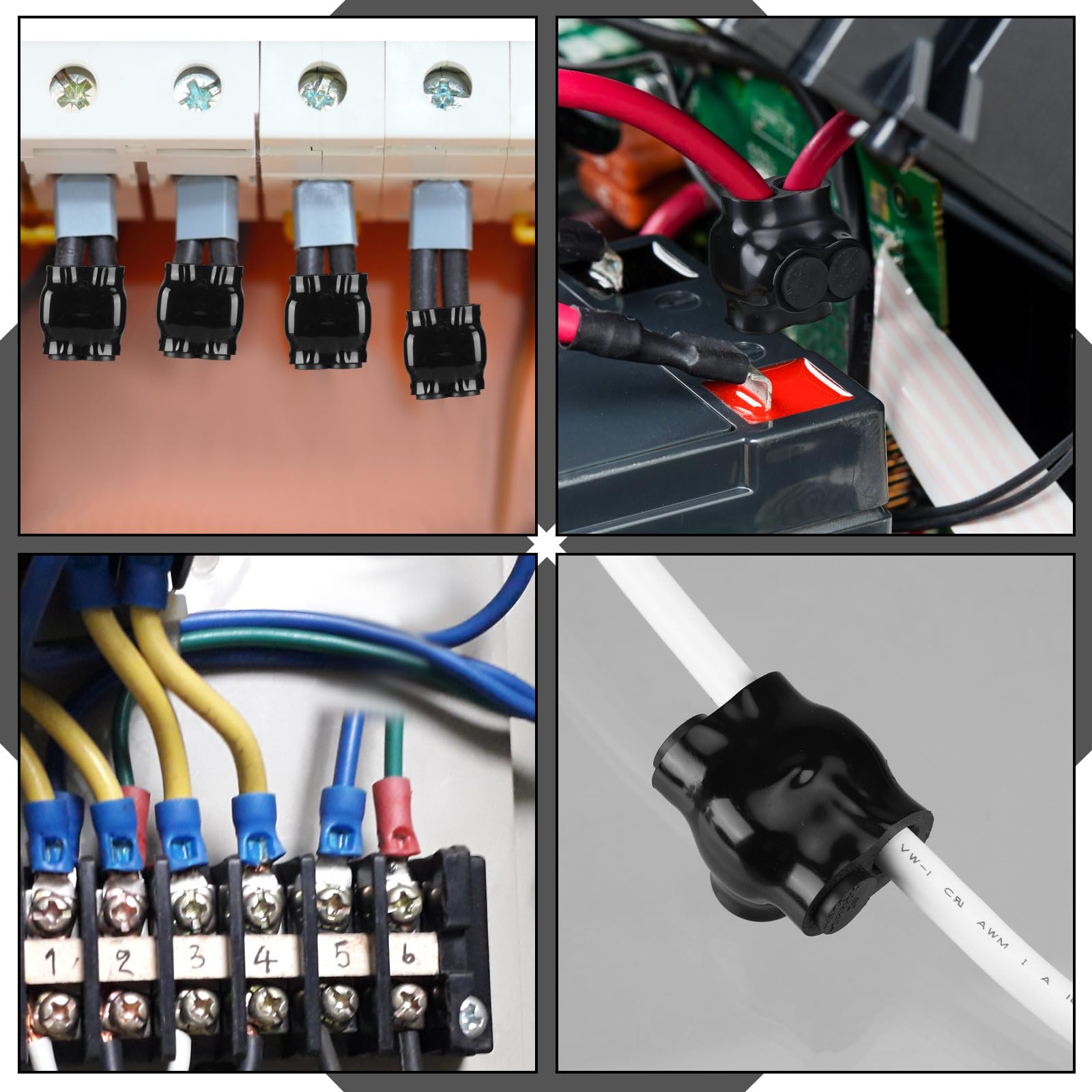 Snapklik.com : Copkim Insulated Wire Connectors Multi Splice Connector ...