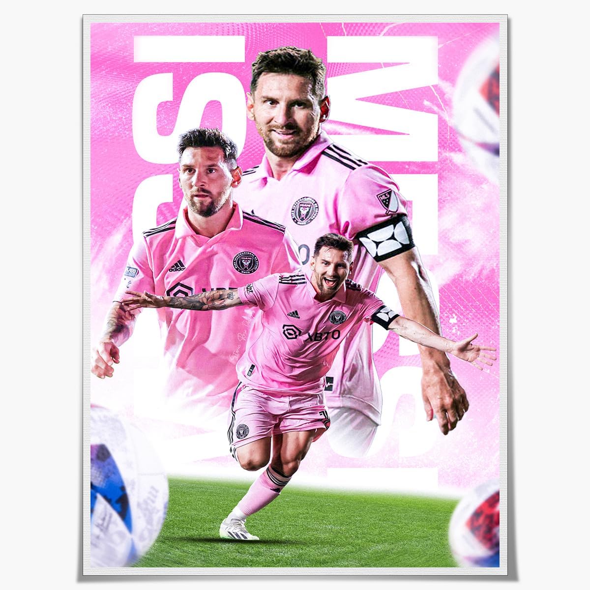 Amazon.com: Messi Poster Lionel Football Superstar Posters，Sports ...