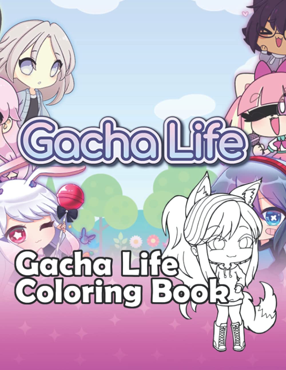 Buy Gacha Life Coloring Book: Gacha Life Coloring Book With Exclusive ...