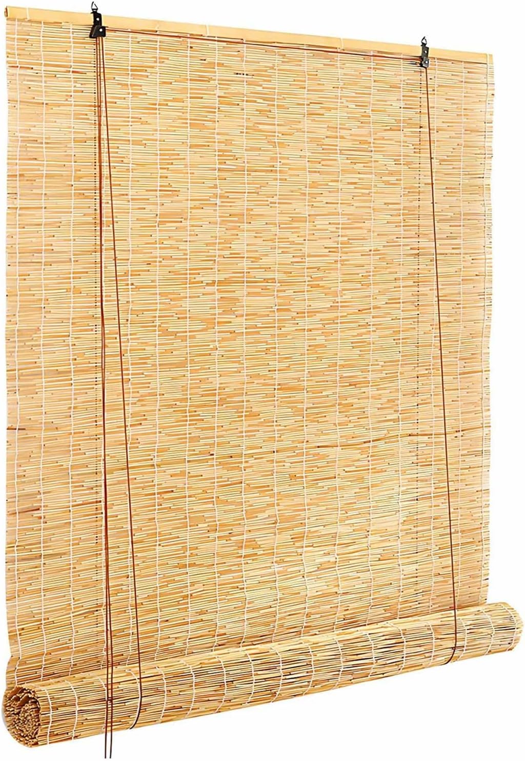 Amazon.com: Bamboo Roll-up Shades Outdoor Blackout Roller Shutters ...