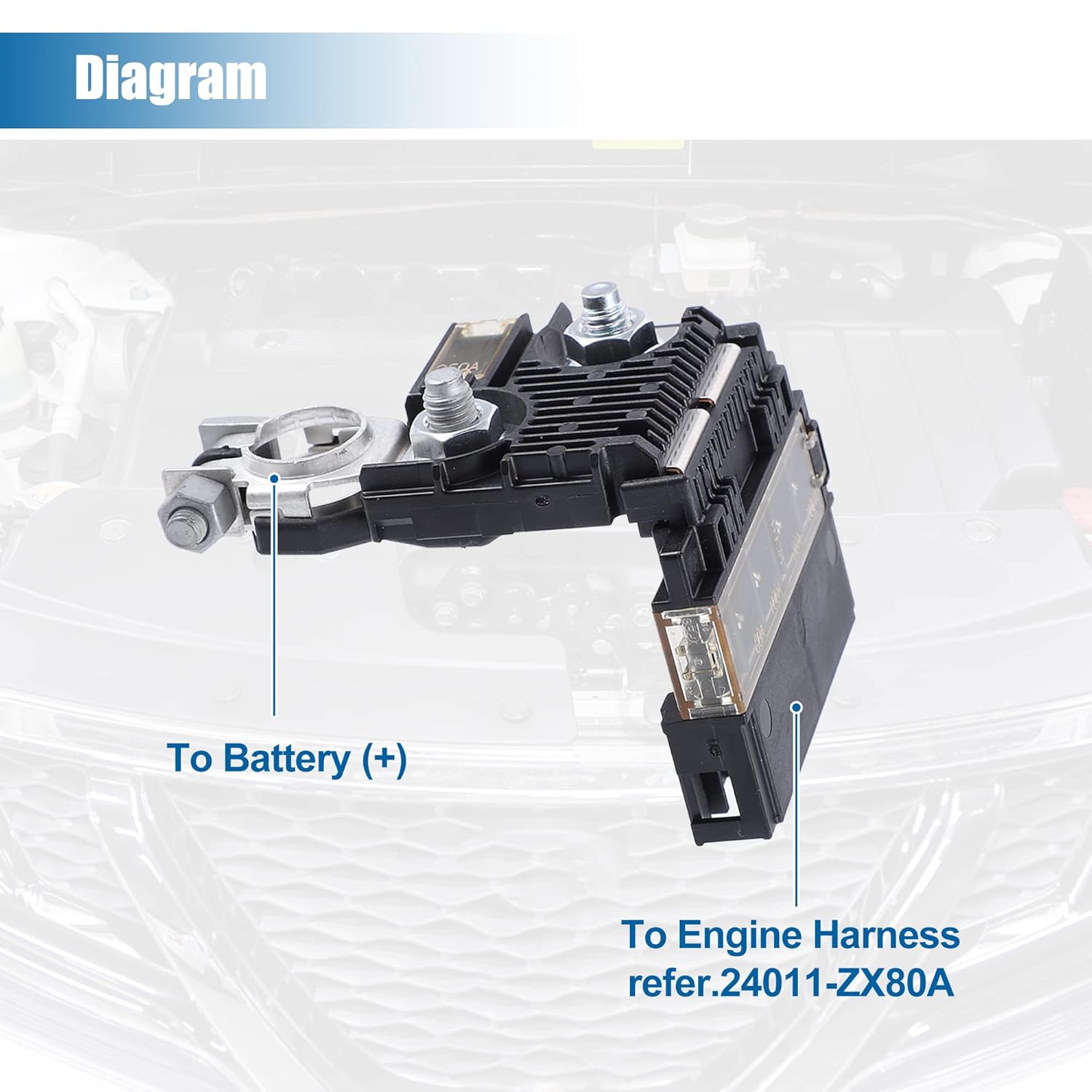 X AUTOHAUX 24380-JA00A Multi Block Fusible para Nissan Maxima Murano ...