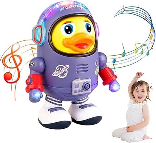 Amazon.com: Dancing Space Duck Toy, 2026 New Space Duck Dancing Musical ...