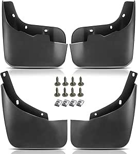 Amazon.com: YHTAUTO Set of 4 Mud Flaps Splash Guards Accessories ...