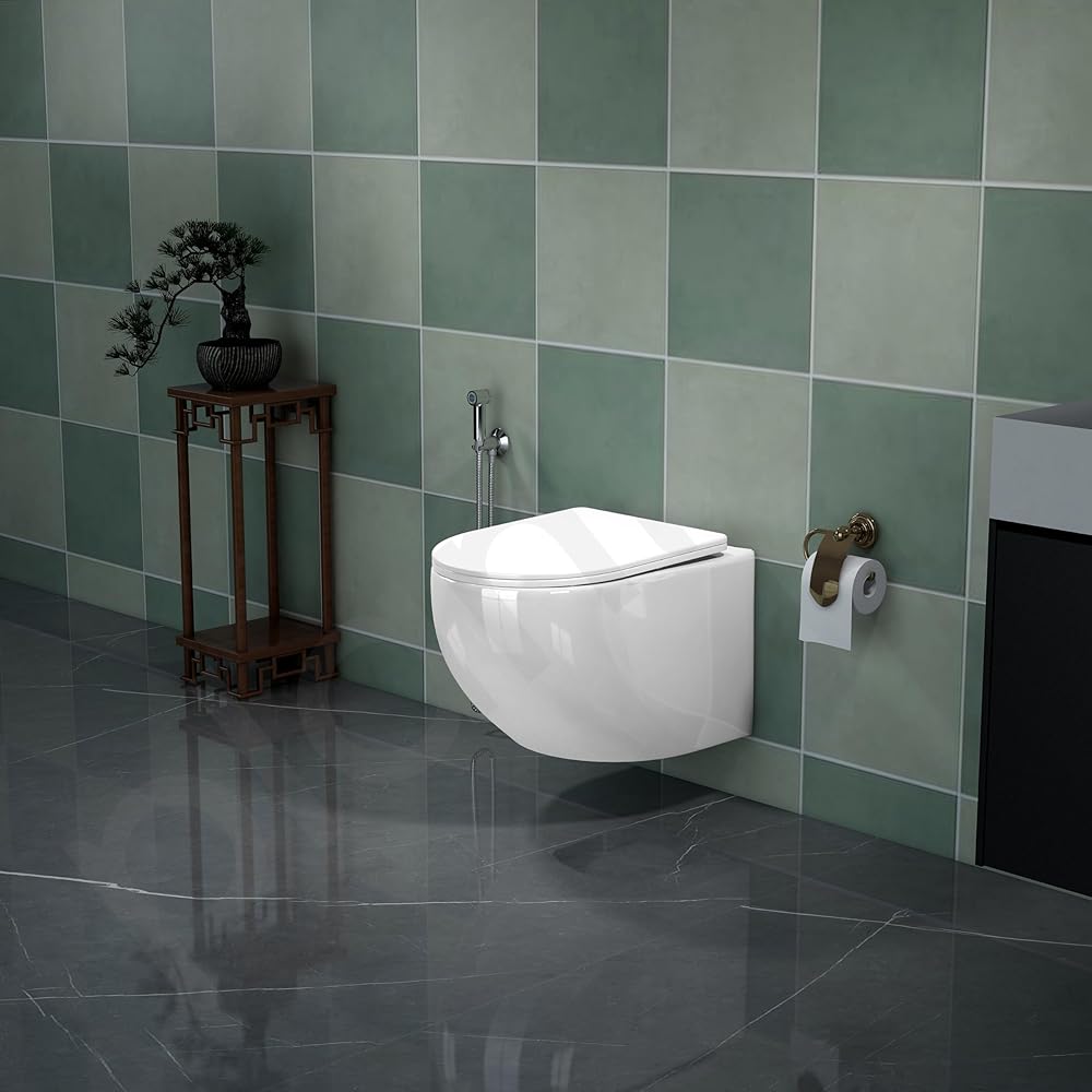 Plantex Imported Ceramic Western Commode/Wall Hung Nepal | Ubuy